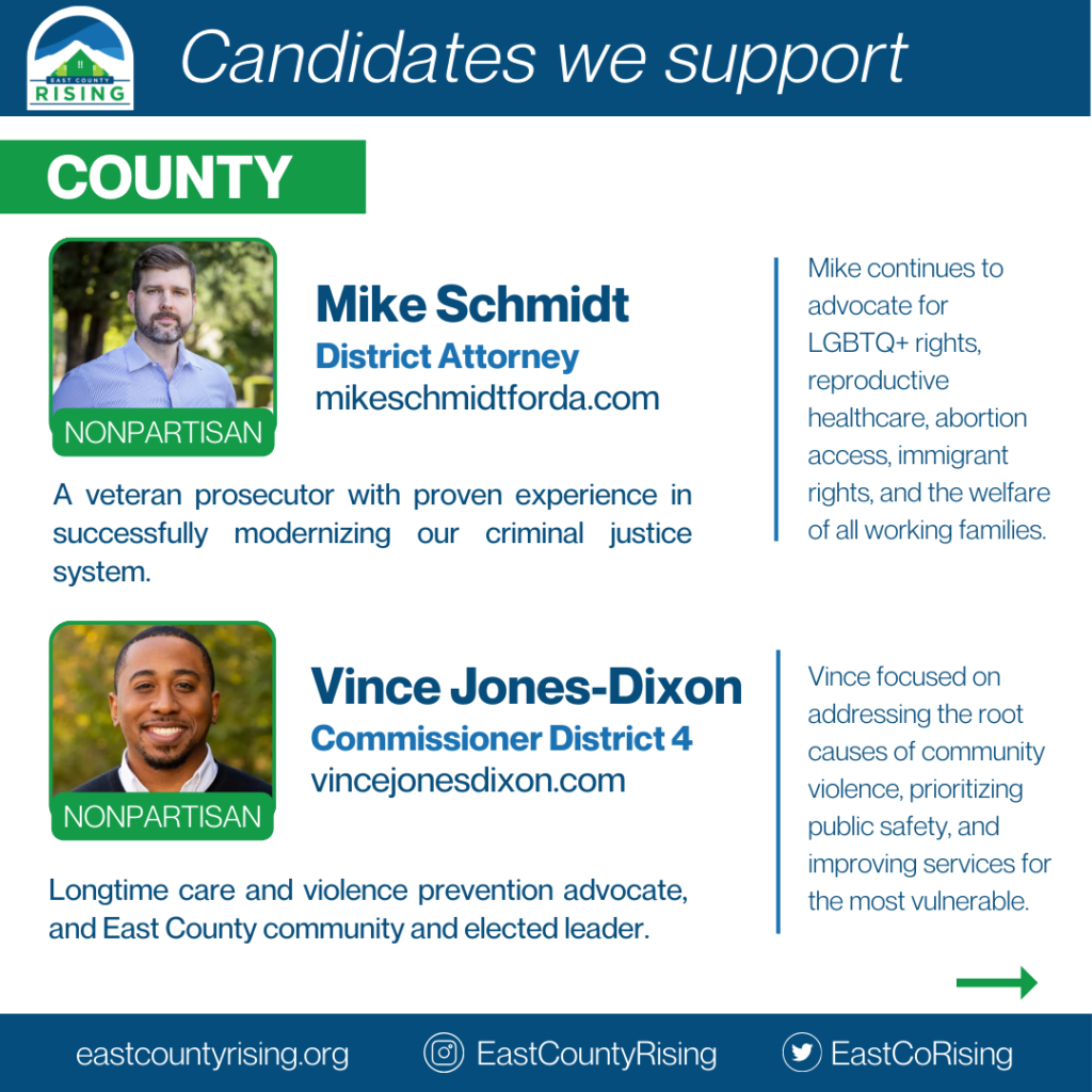 Greater Gresham Voter Guide – East County Rising Political Action Committee